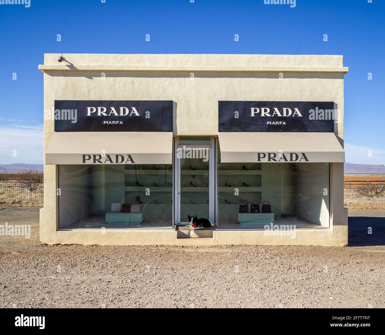 Prada Marfa is a permanent sculptural art installation by artists Elmgreen and Dragset ...