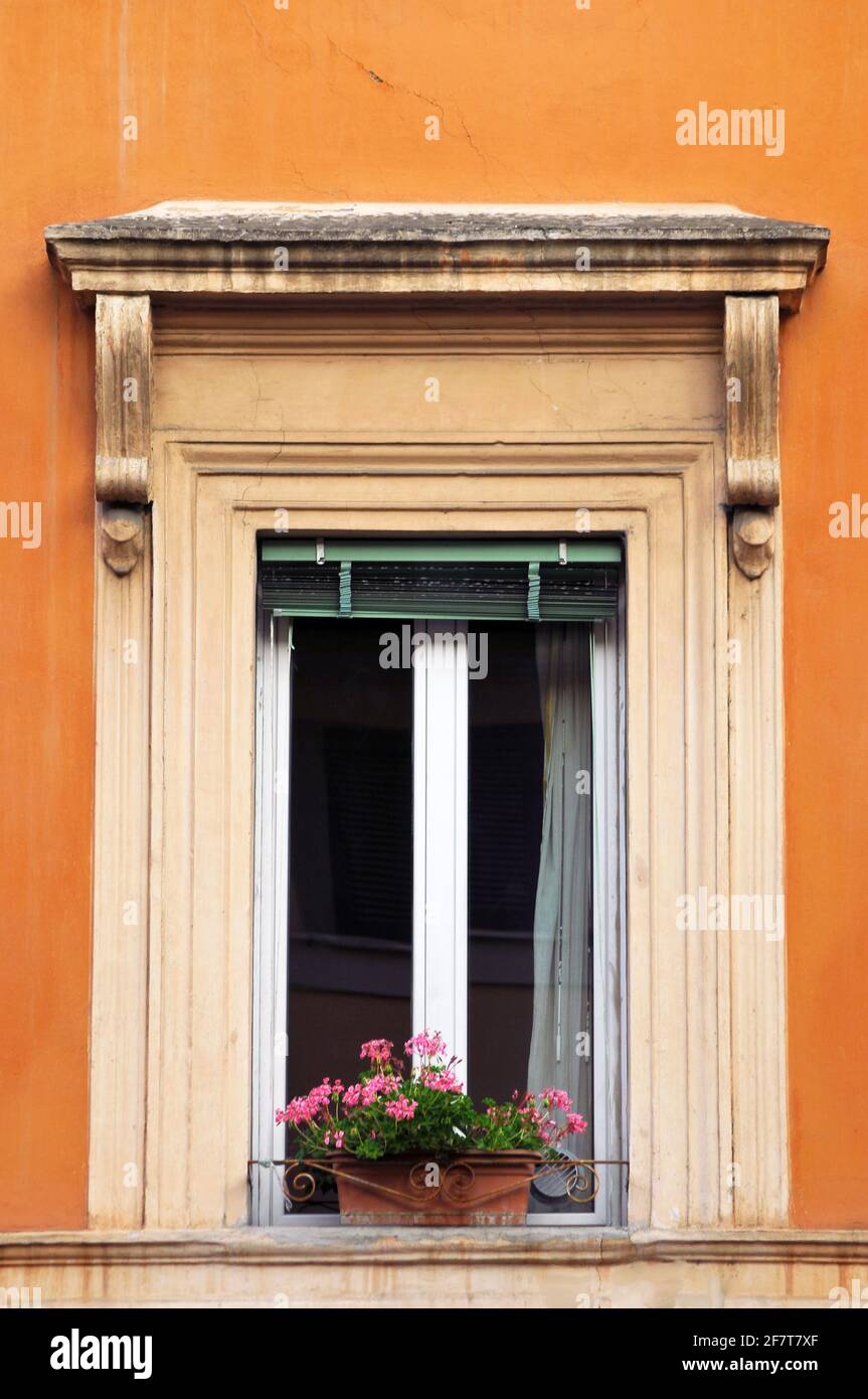 old wall and windows Stock Photo - Alamy