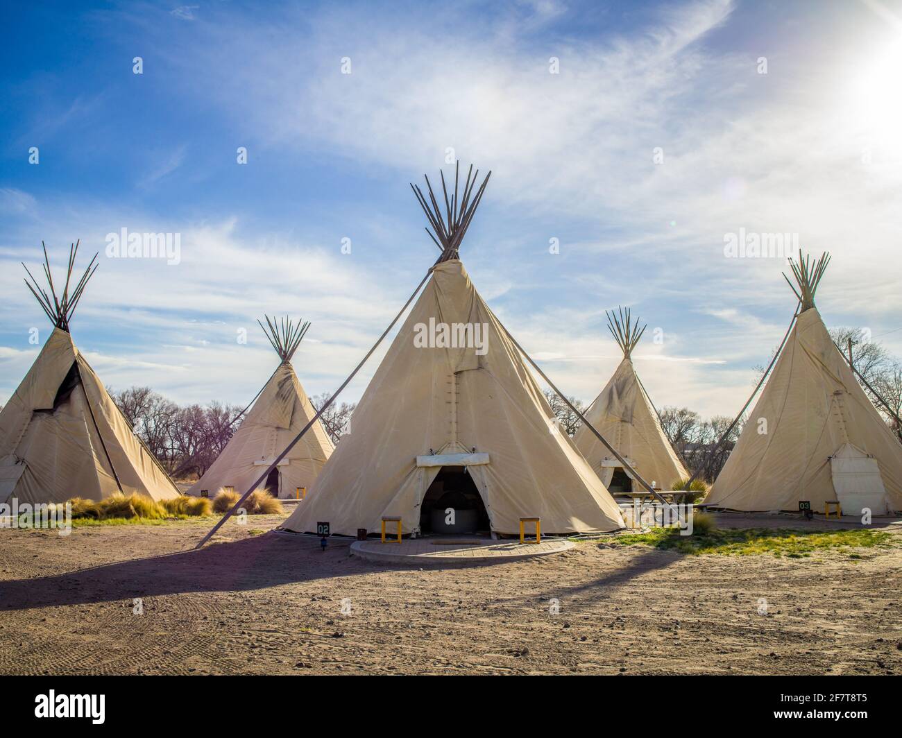 Teepees night hi-res stock photography and images - Alamy