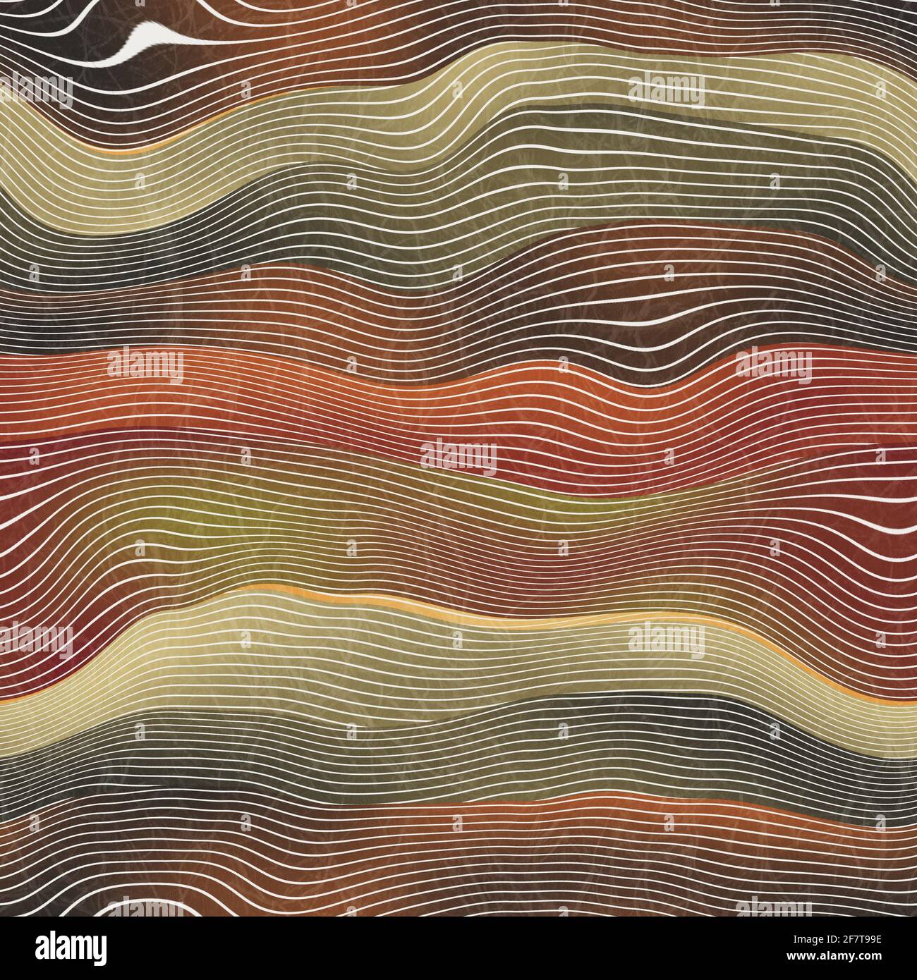 Seamless natural landscape hill pattern for print Stock Photo - Alamy