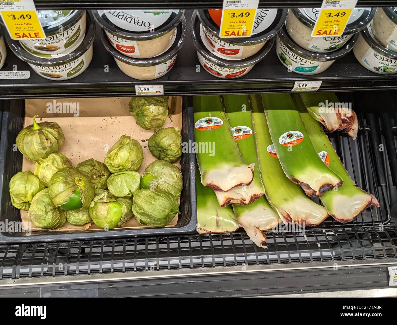 Various Produce Available for Purchase Stock Photo - Alamy