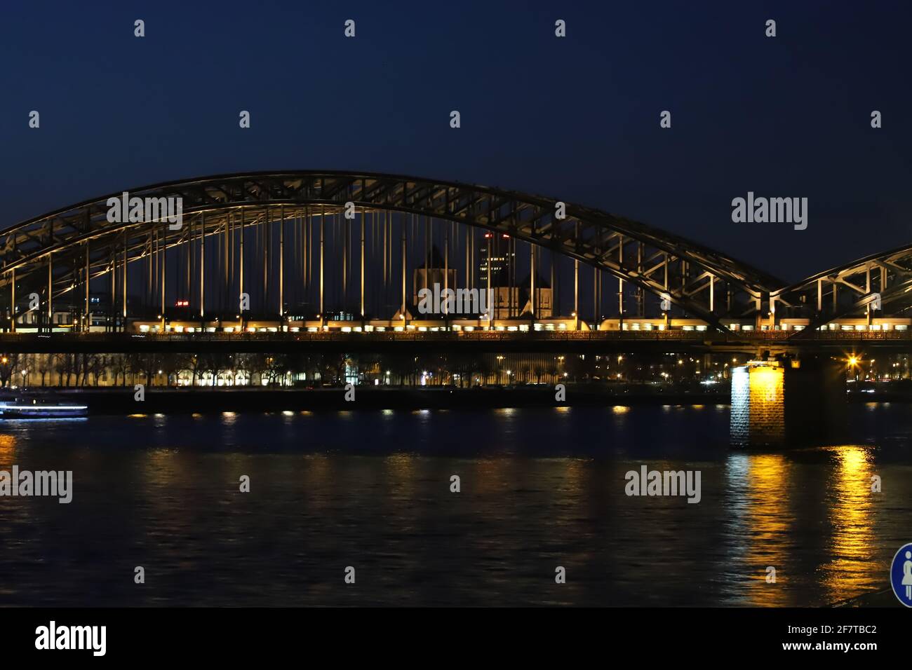 Bridge over the rhine in cologne hi-res stock photography and images ...