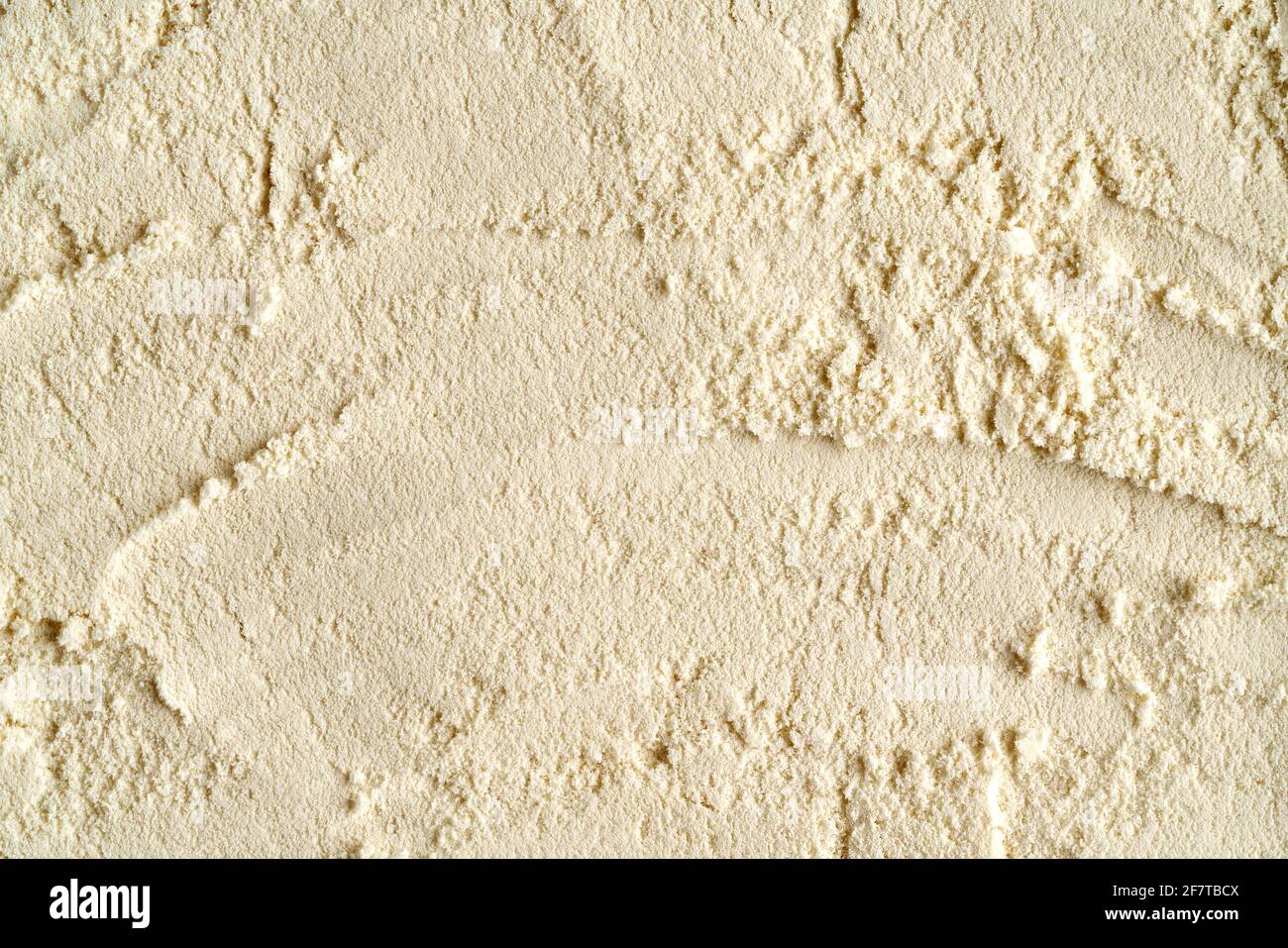 Whey protein powder as a background, top view Stock Photo - Alamy
