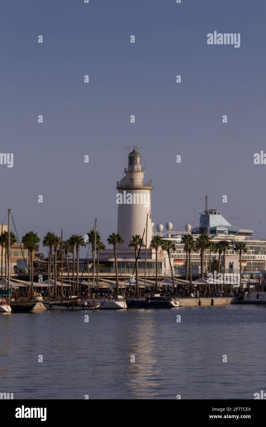 Lighthouse on a dock hi-res stock photography and images - Alamy