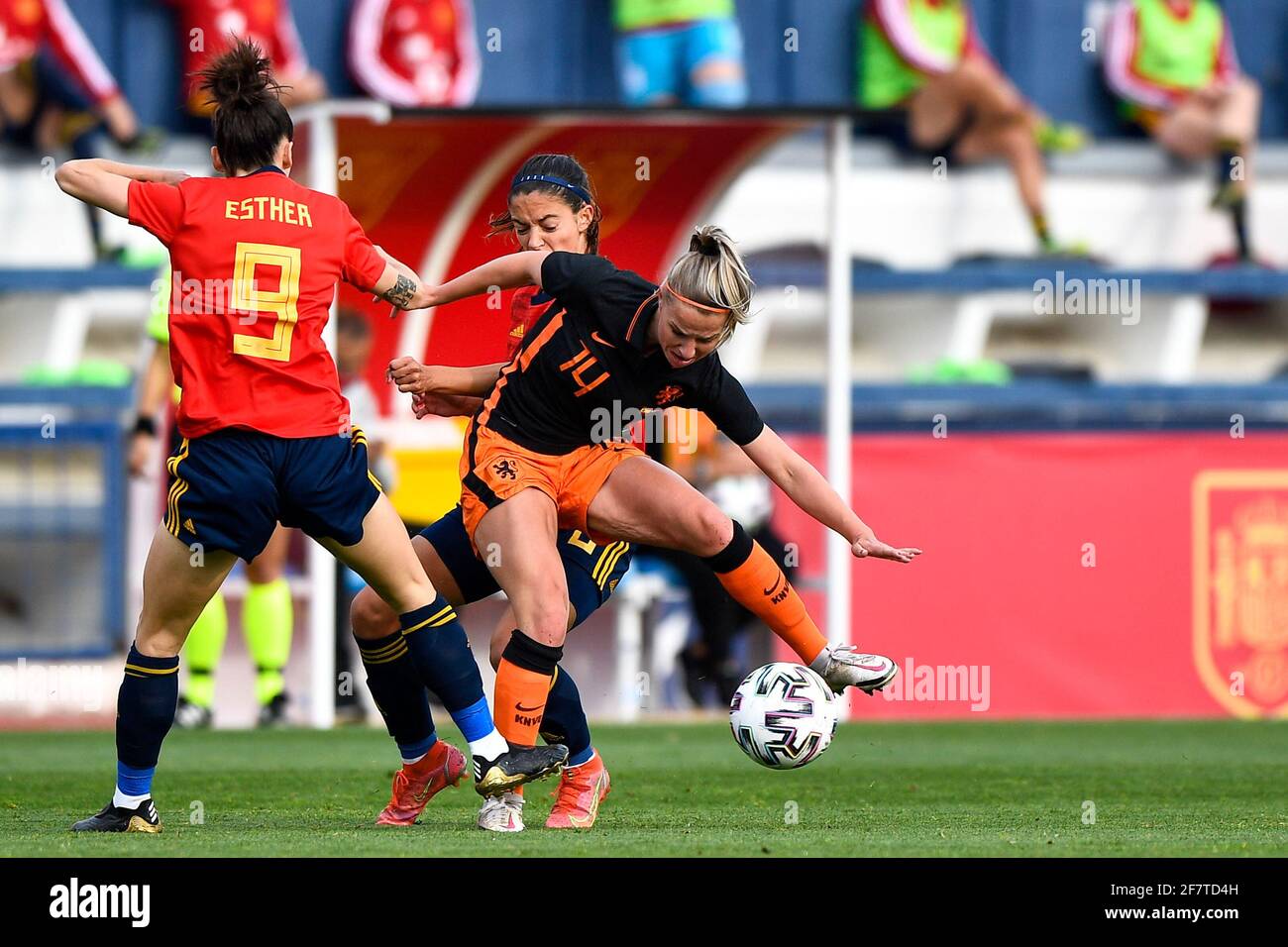 MARBELLA, SPAIN - APRIL 9: Esther Gonzalez Rodriguez of Spain and ...