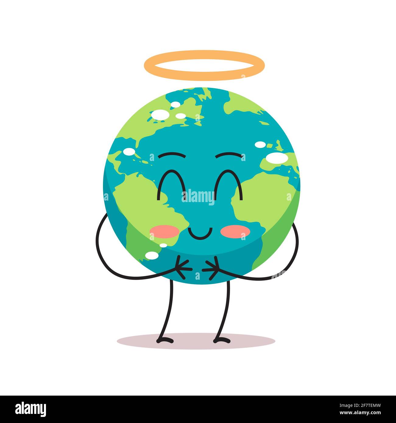 Save the planet kids drawing Stock Vector Images - Alamy