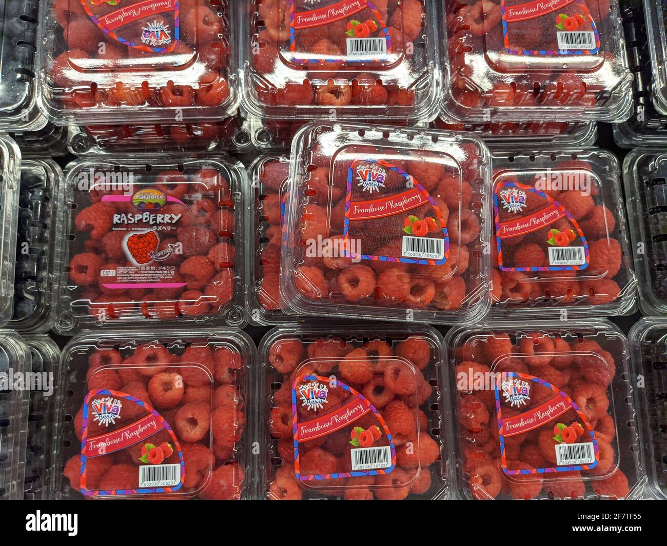 Various Raspberries Available for Purchase Stock Photo - Alamy