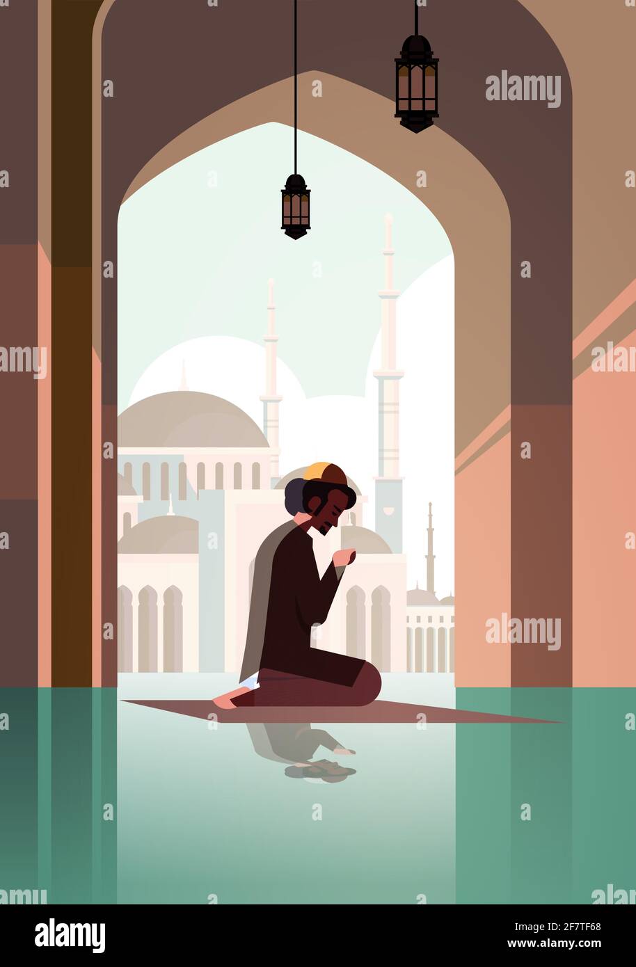 Traditional mosque carpet Stock Vector Images - Alamy