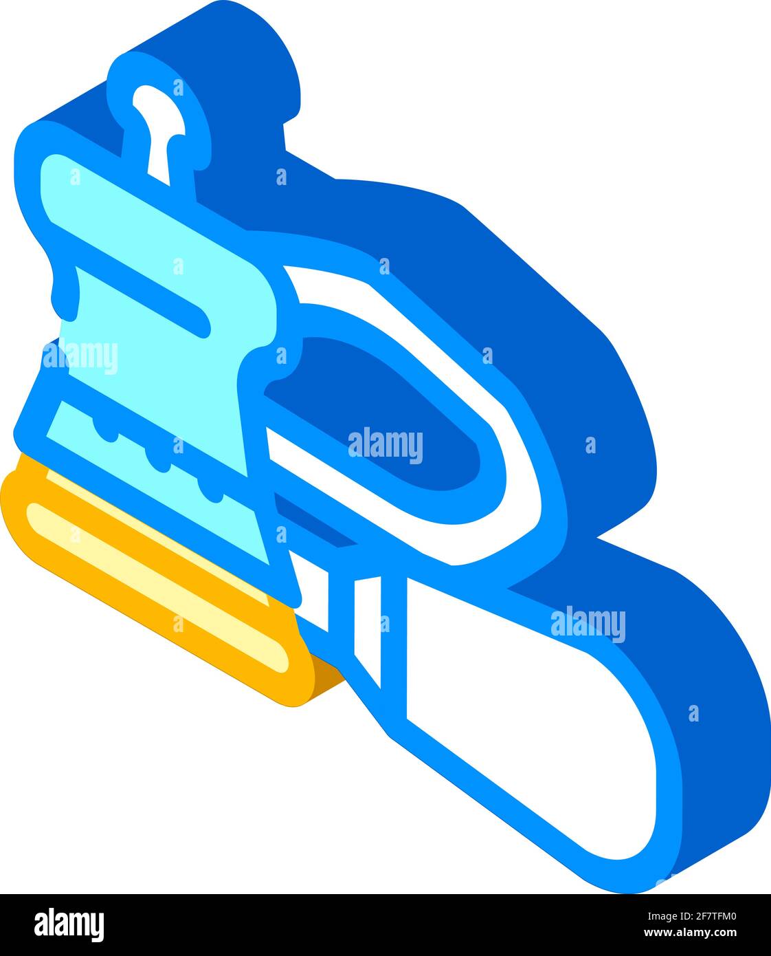 orbital sander tool isometric icon vector illustration Stock Vector ...