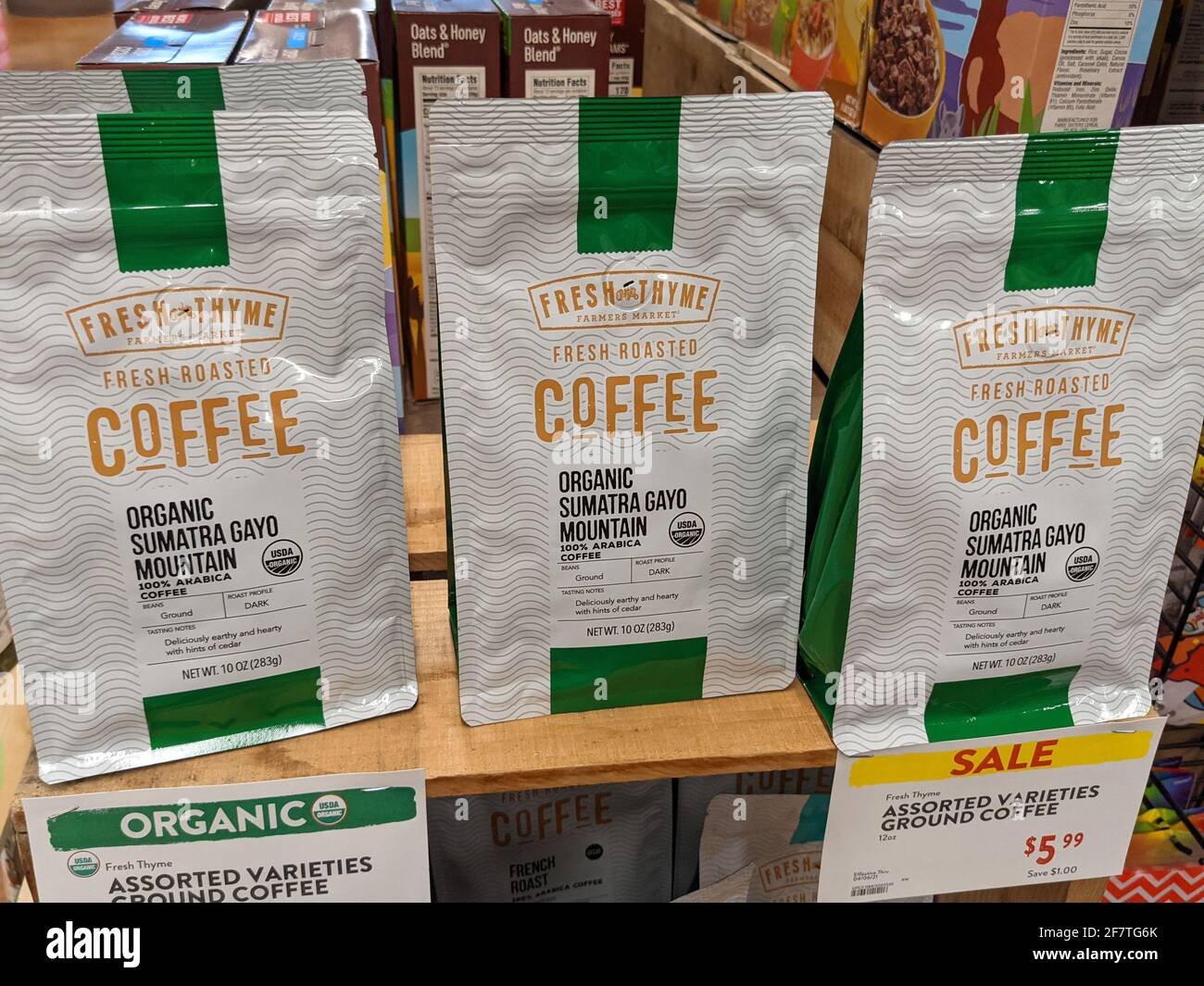 Delicious Fresh Roasted Coffee Available for Purchase Stock Photo - Alamy