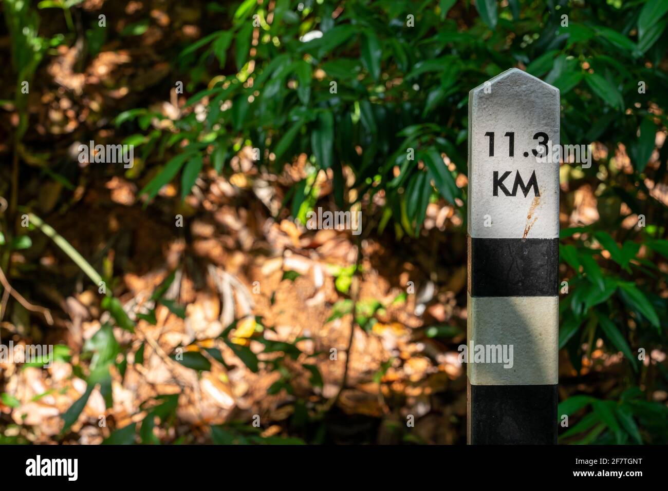Mileage markers hi-res stock photography and images - Alamy