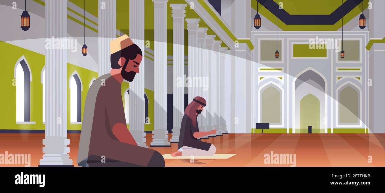 Nabawi mosque pray Stock Vector Images - Alamy