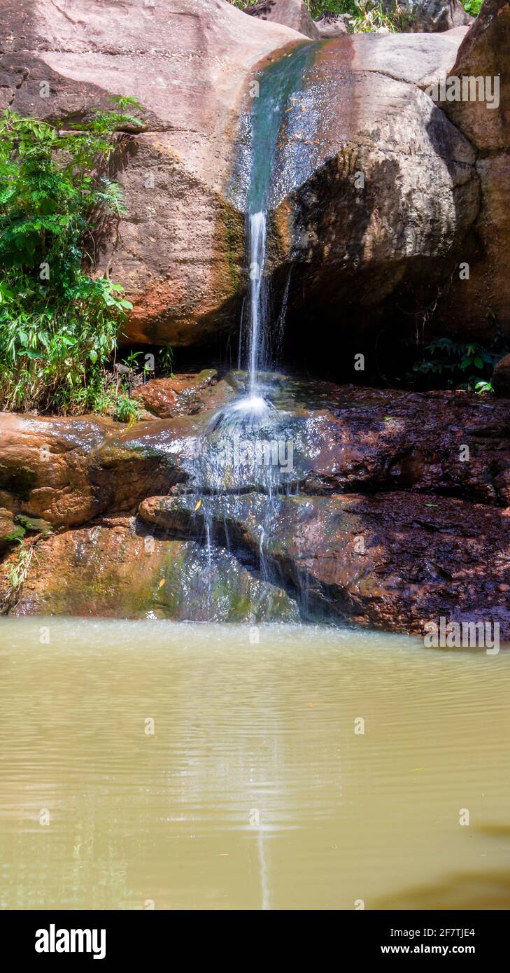Vertical shot small cascade hi-res stock photography and images - Alamy