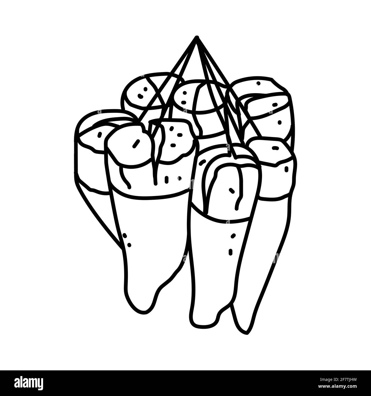 Tape singkong Stock Vector Images - Alamy