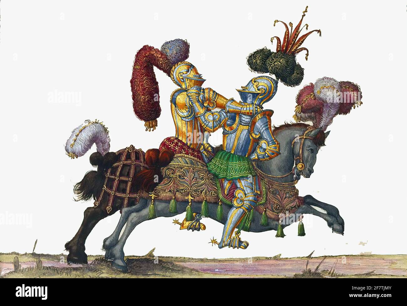 Illustration of two soldiers fighting against each other Stock Photo ...