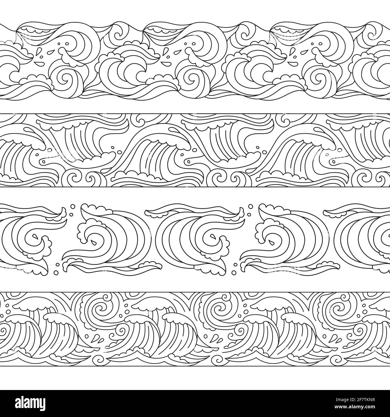 Wave Pattern Border
