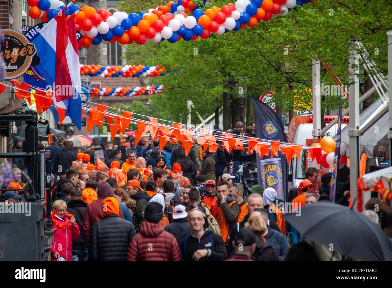 Amsterdam, The Netherlands - April 27, 2019: Amsterdam, The Netherlands ...