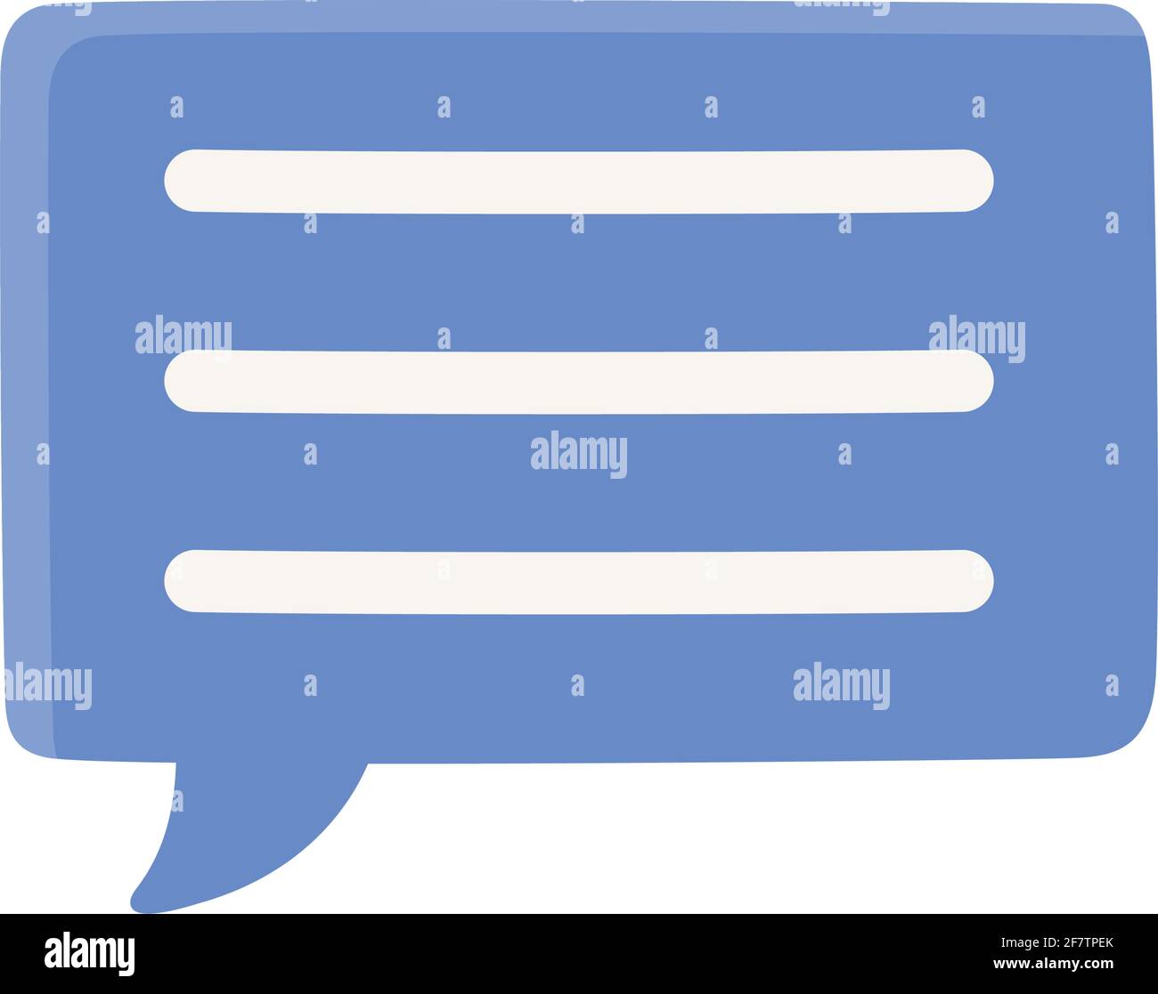 speech bubble communication icon isolated Stock Vector Image & Art - Alamy
