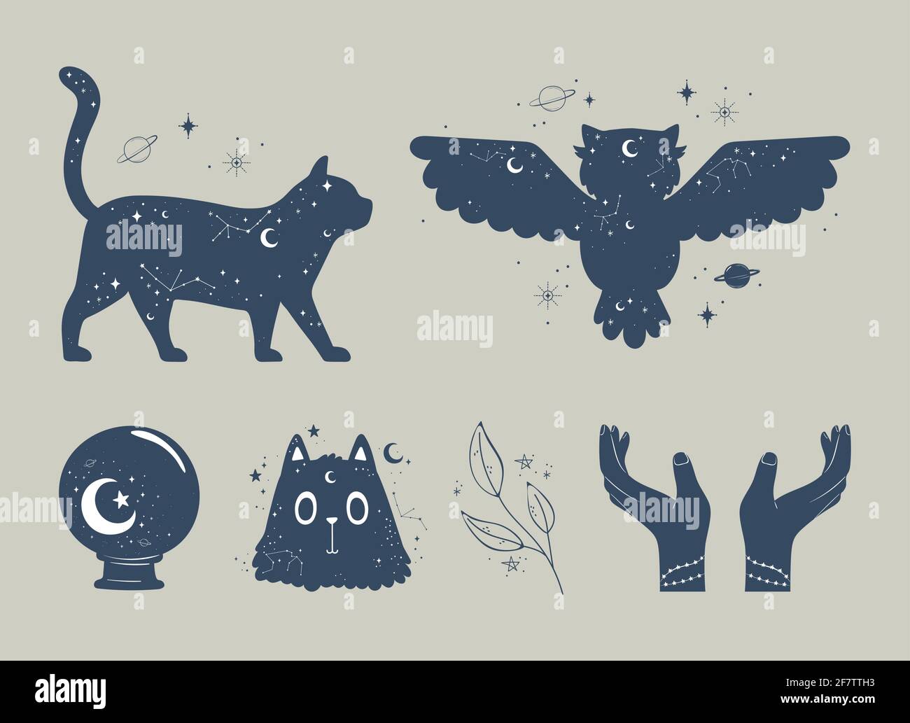 mystic animals astrology and astronomy Stock Vector Image & Art - Alamy