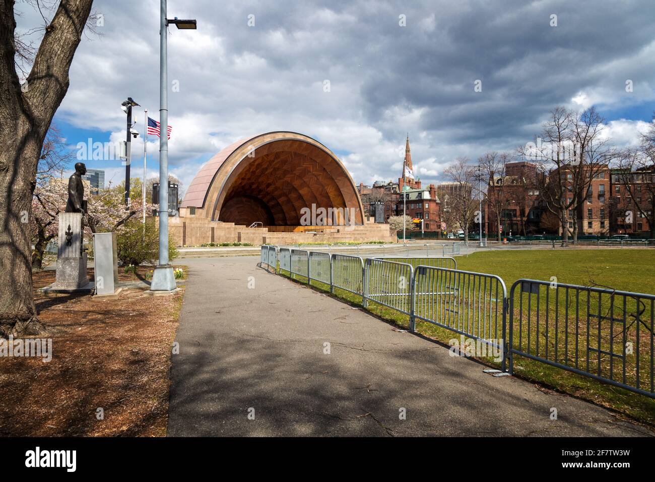 Places of Boston in Spring Stock Photo - Alamy