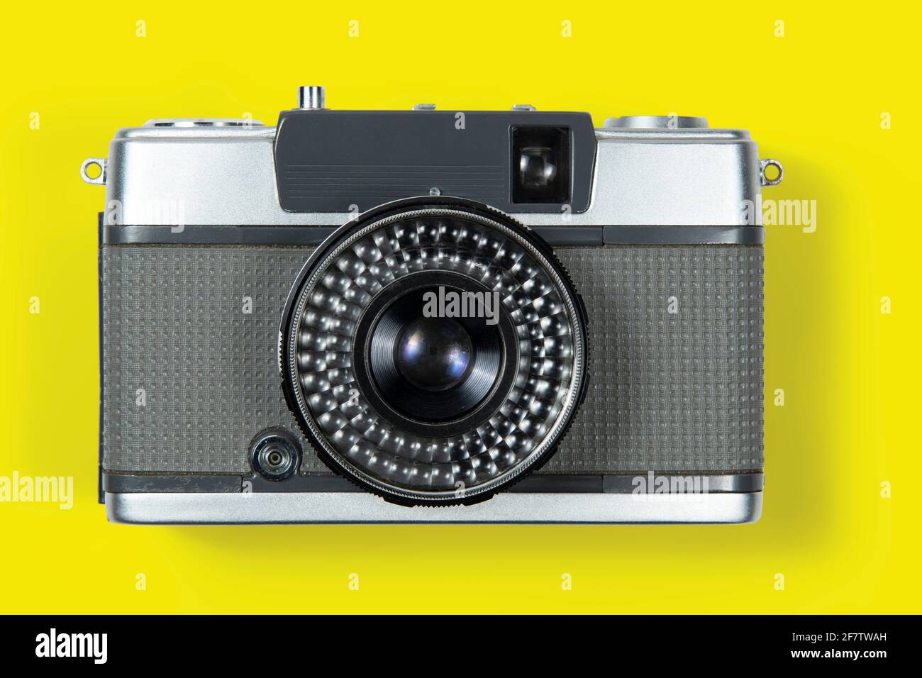 old film photography camera, front view Stock Photo - Alamy