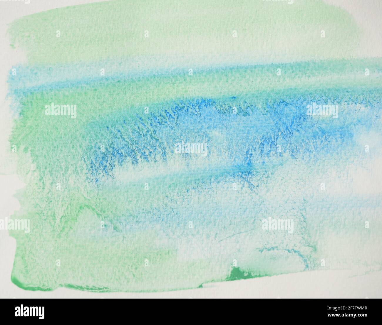 Abstract background and texture pattern blue and green color flow on ...