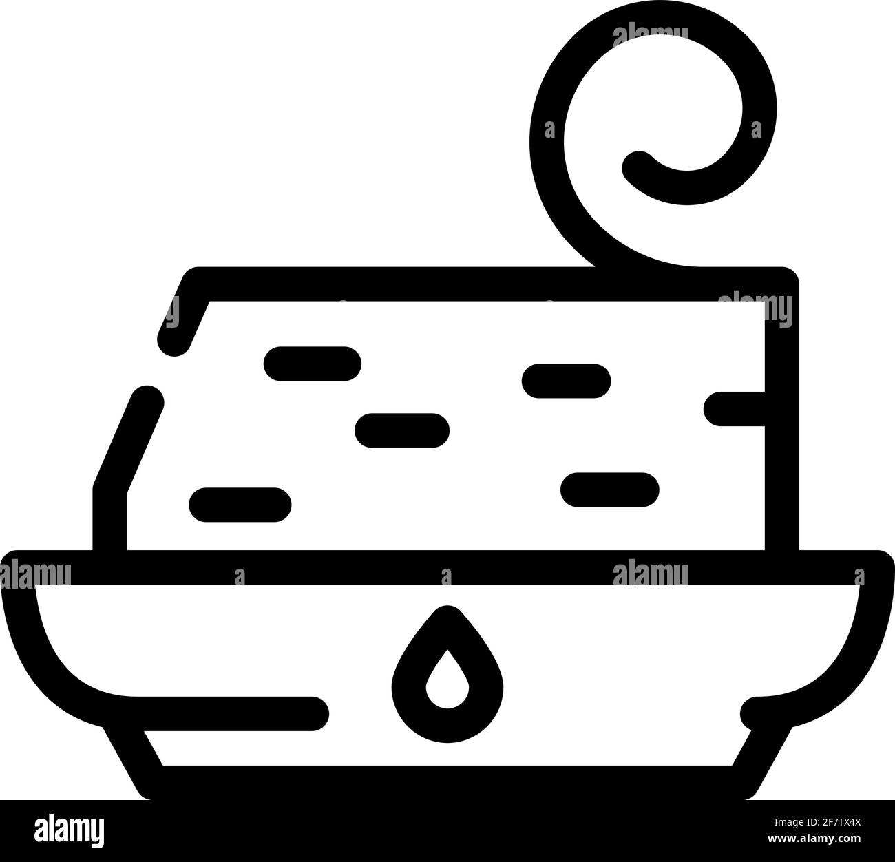 trans fat line icon vector illustration black Stock Vector Image & Art ...