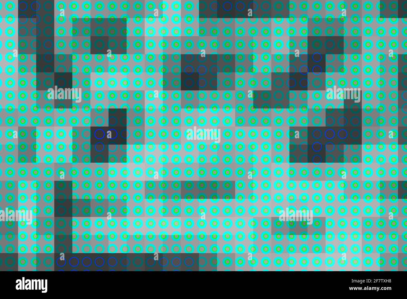 An abstract pixel grid glitch pattern background image Stock Photo - Alamy