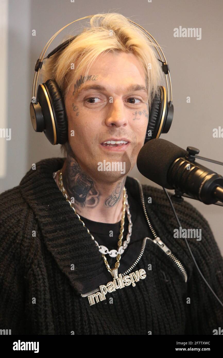 Atlantic City, NJ, USA. 9th Apr, 2021. Aaron Carter pictured on A Good ...