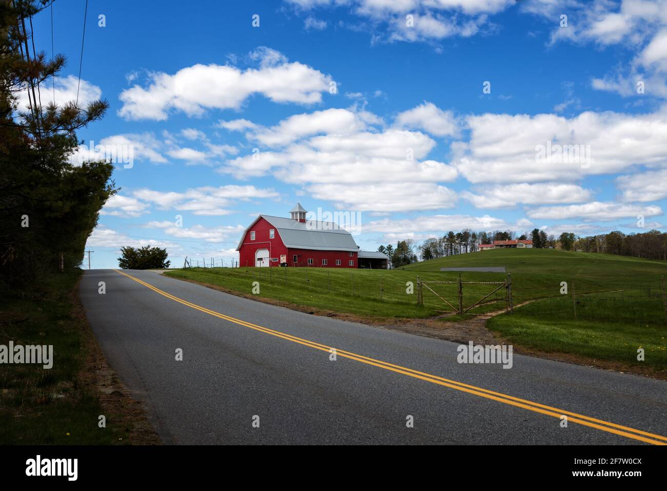 The Red Barn Stock Photo - Alamy