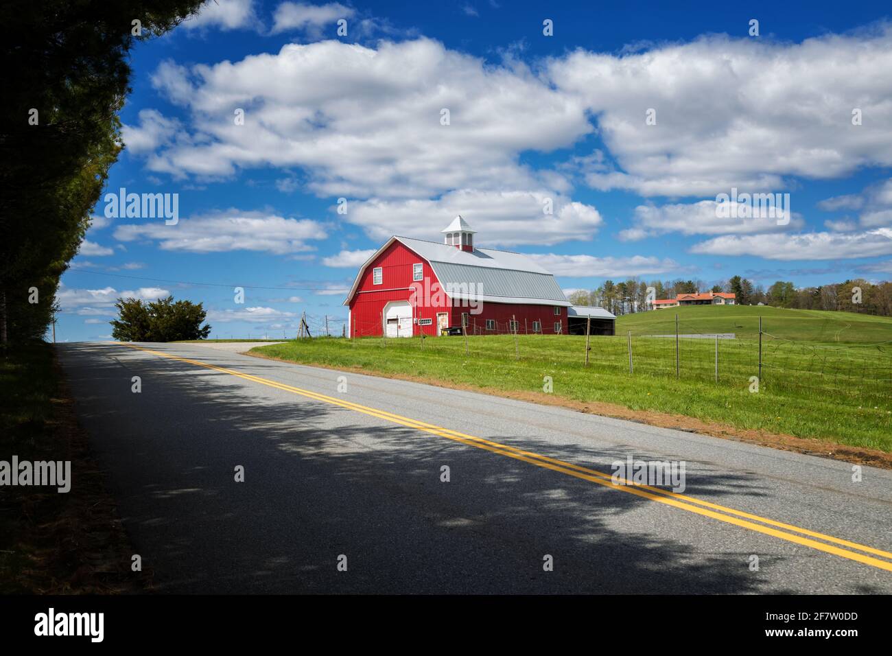 The Red Barn Stock Photo - Alamy