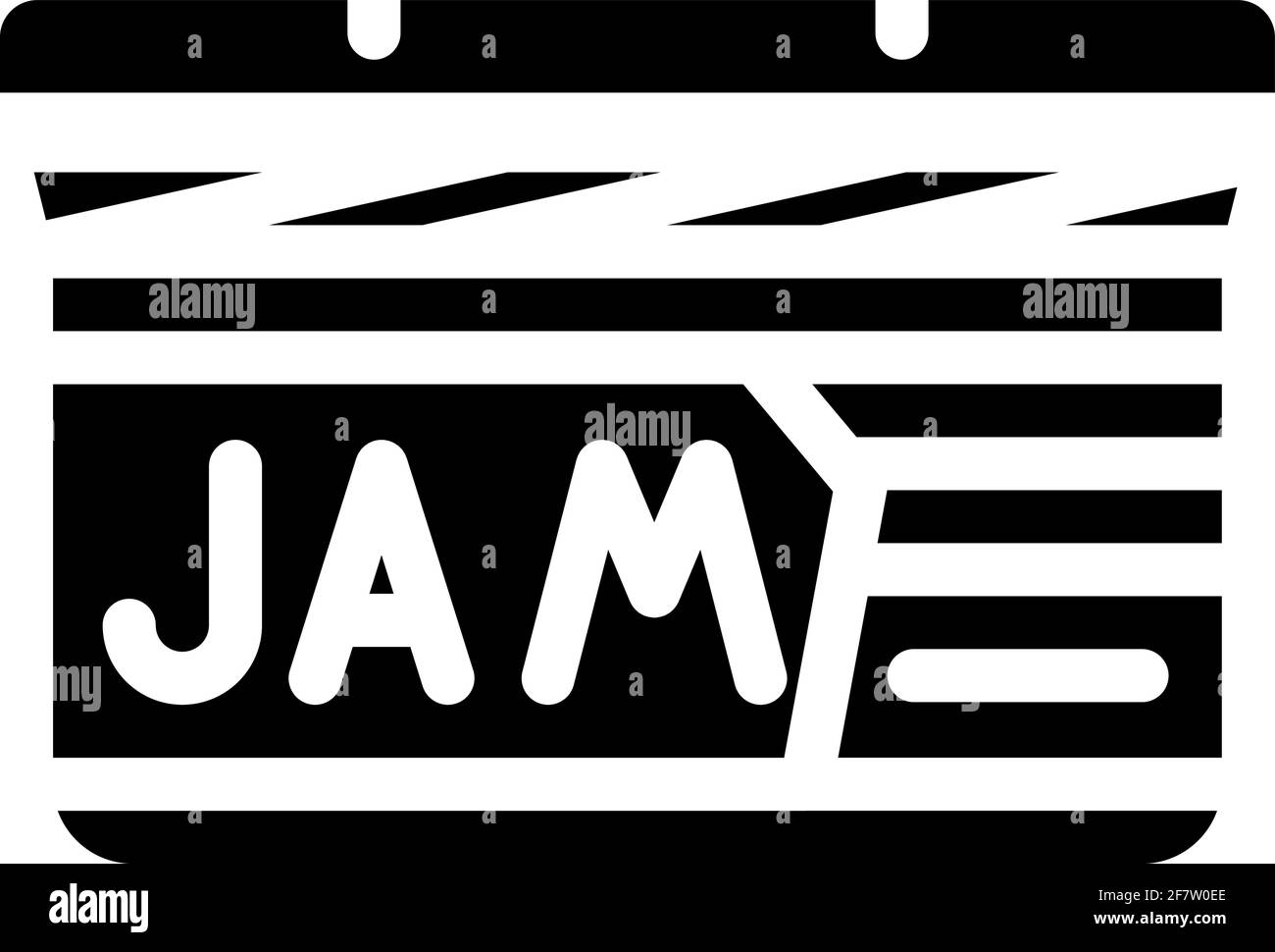 Canned cucumbers icon black Stock Vector Images - Alamy