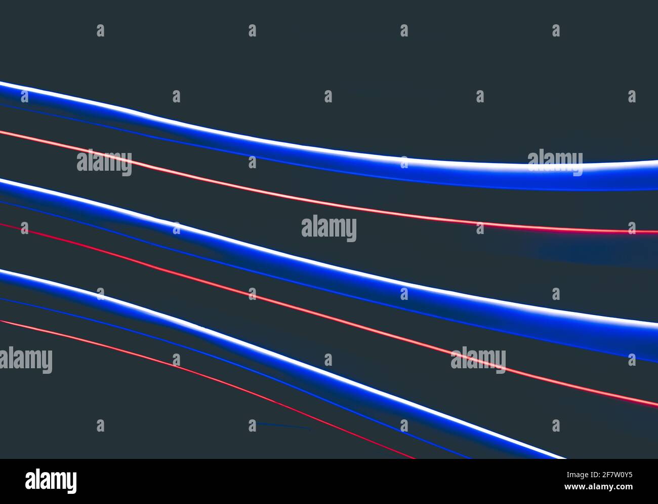 3D rendering of abstract colorful illustrated lines Stock Photo - Alamy