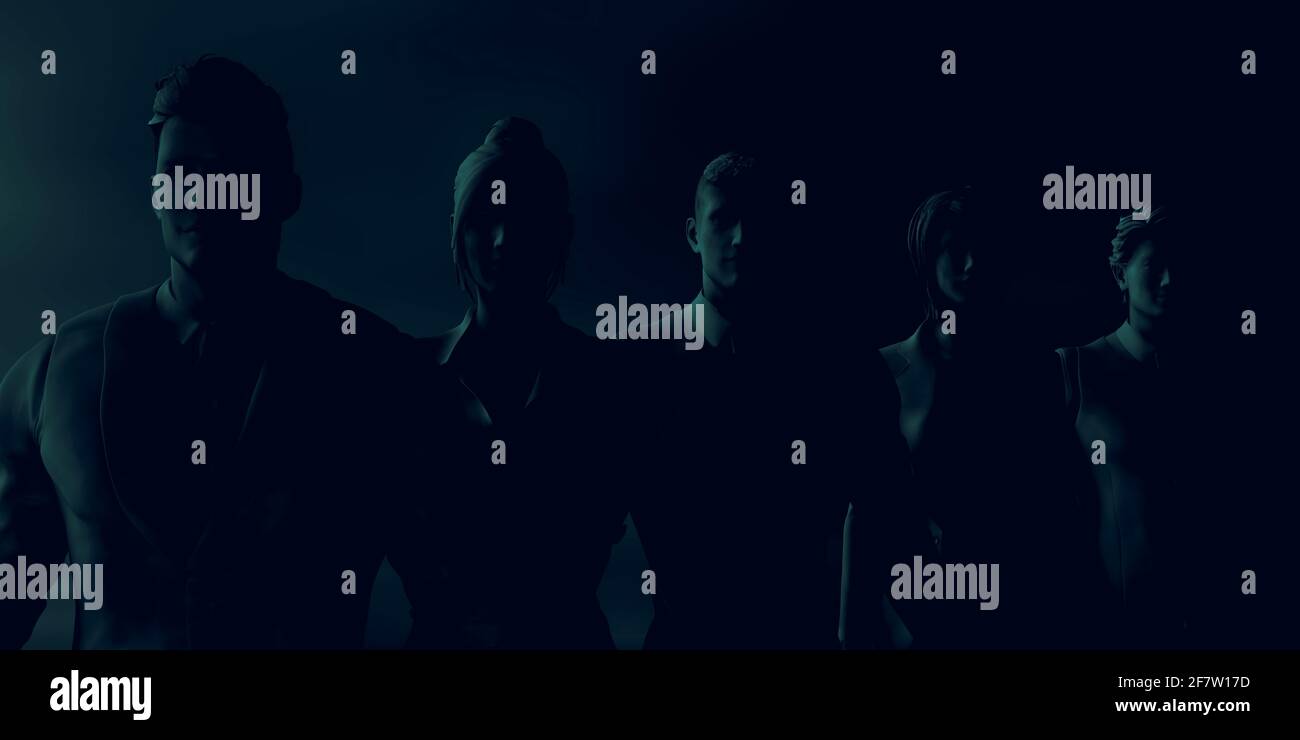 Empowered Individual or Businessman Symbolic of Winning Stock Photo - Alamy