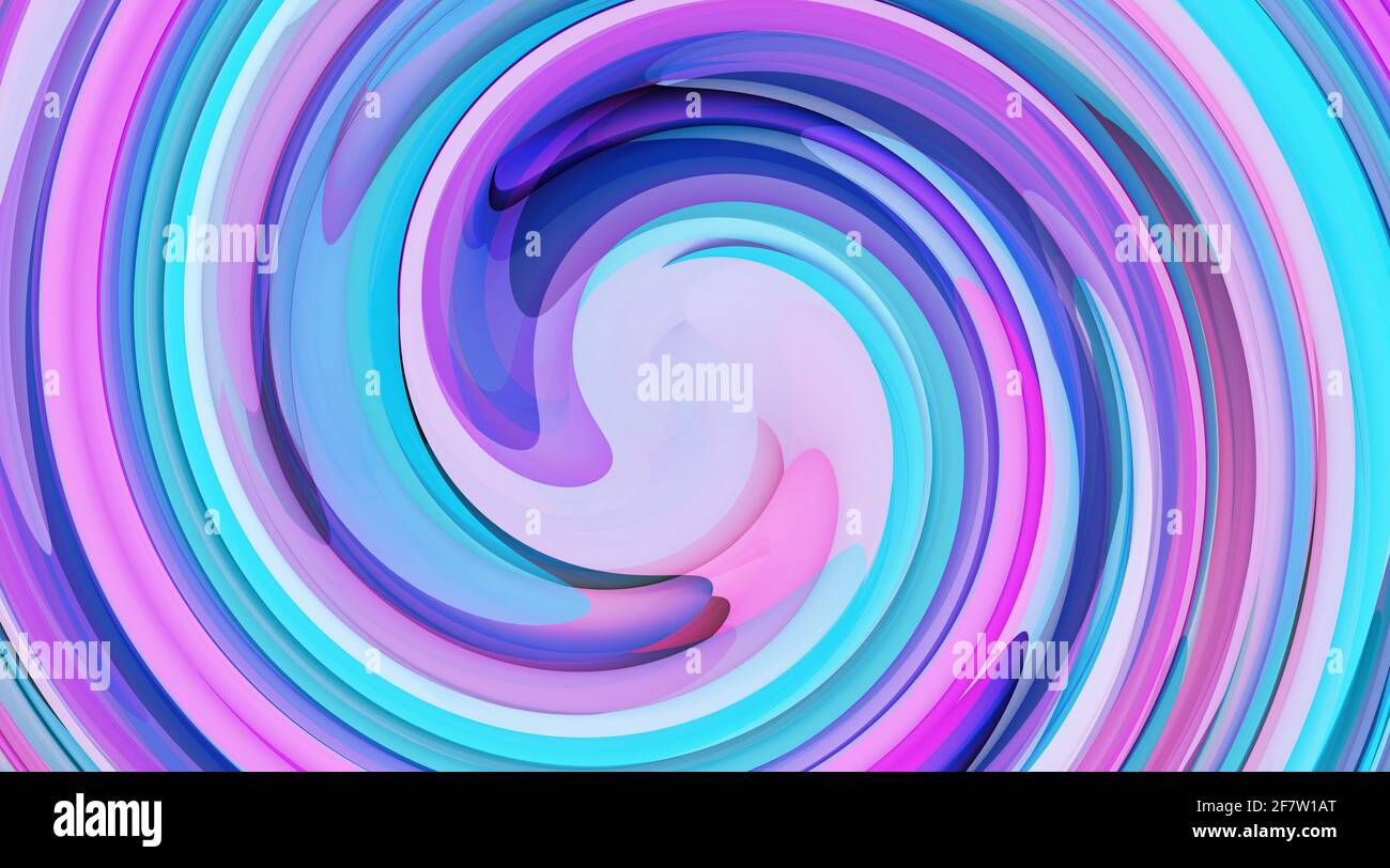 Theme Park Background with Cartoon Twirling Colors Stock Photo - Alamy