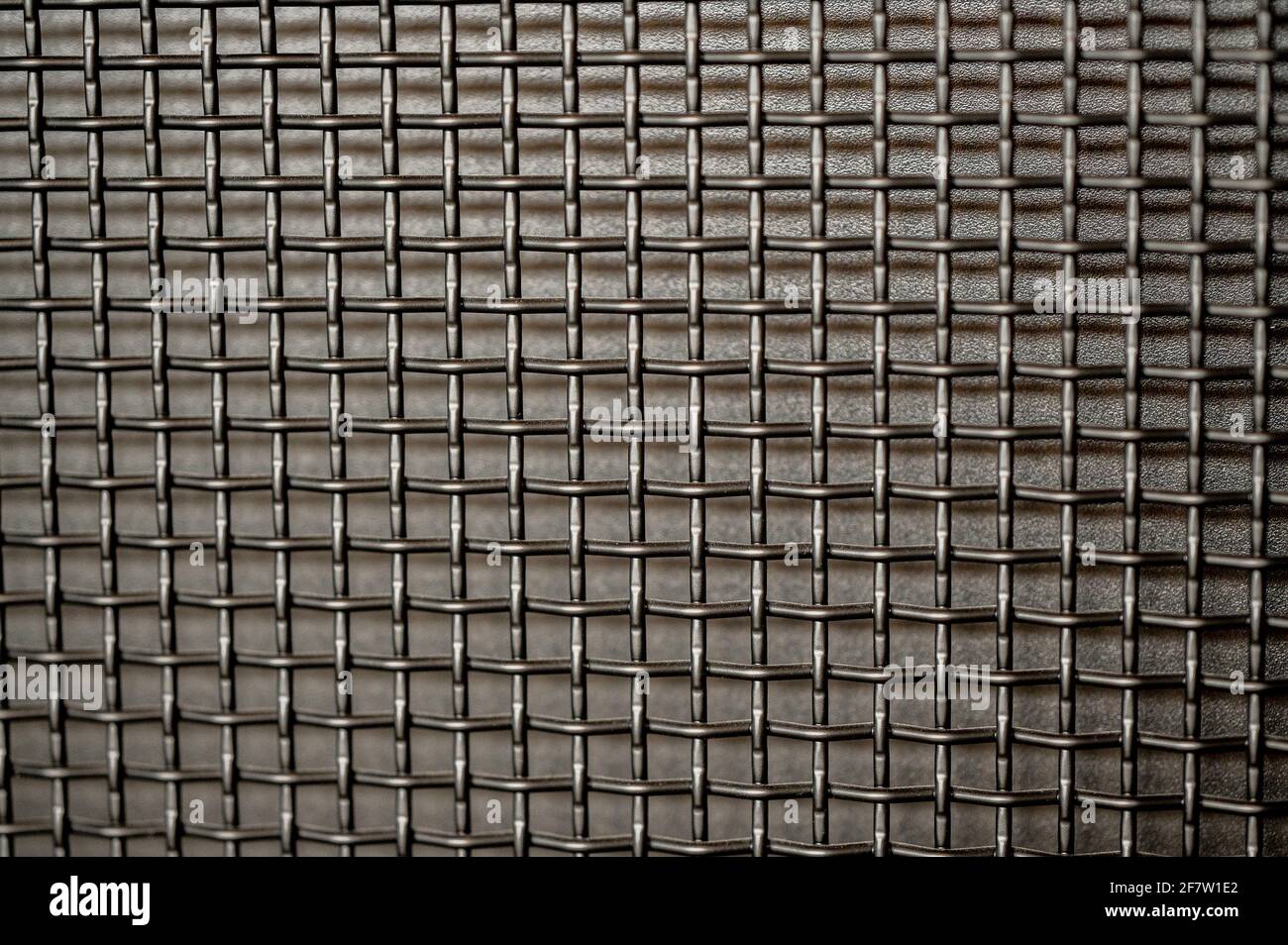Metal woven wire mesh texture Stock Photo - Alamy