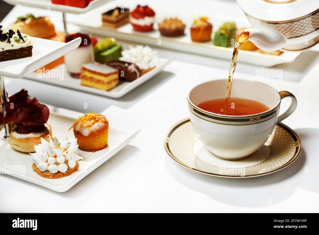 afternoon tea is ready Stock Photo - Alamy