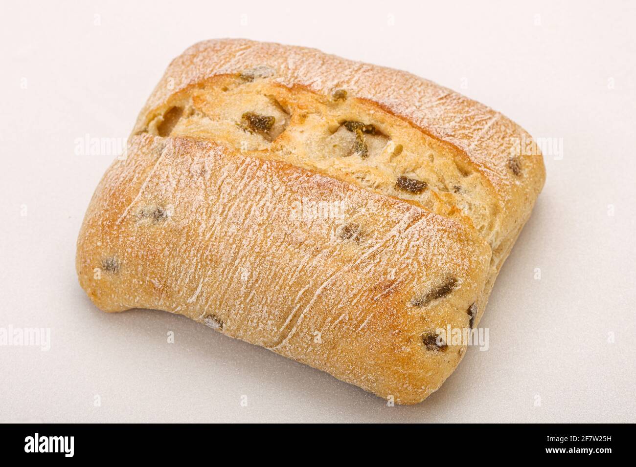 Italian ciabatta bread with olive oil Stock Photo - Alamy