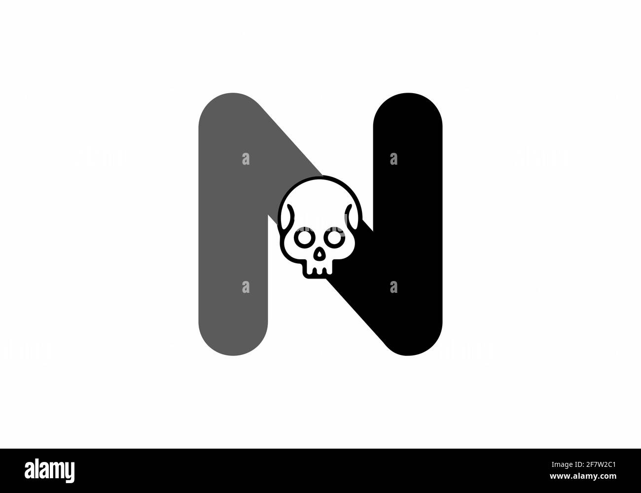 Letter skeleton Black and White Stock Photos & Images - Alamy