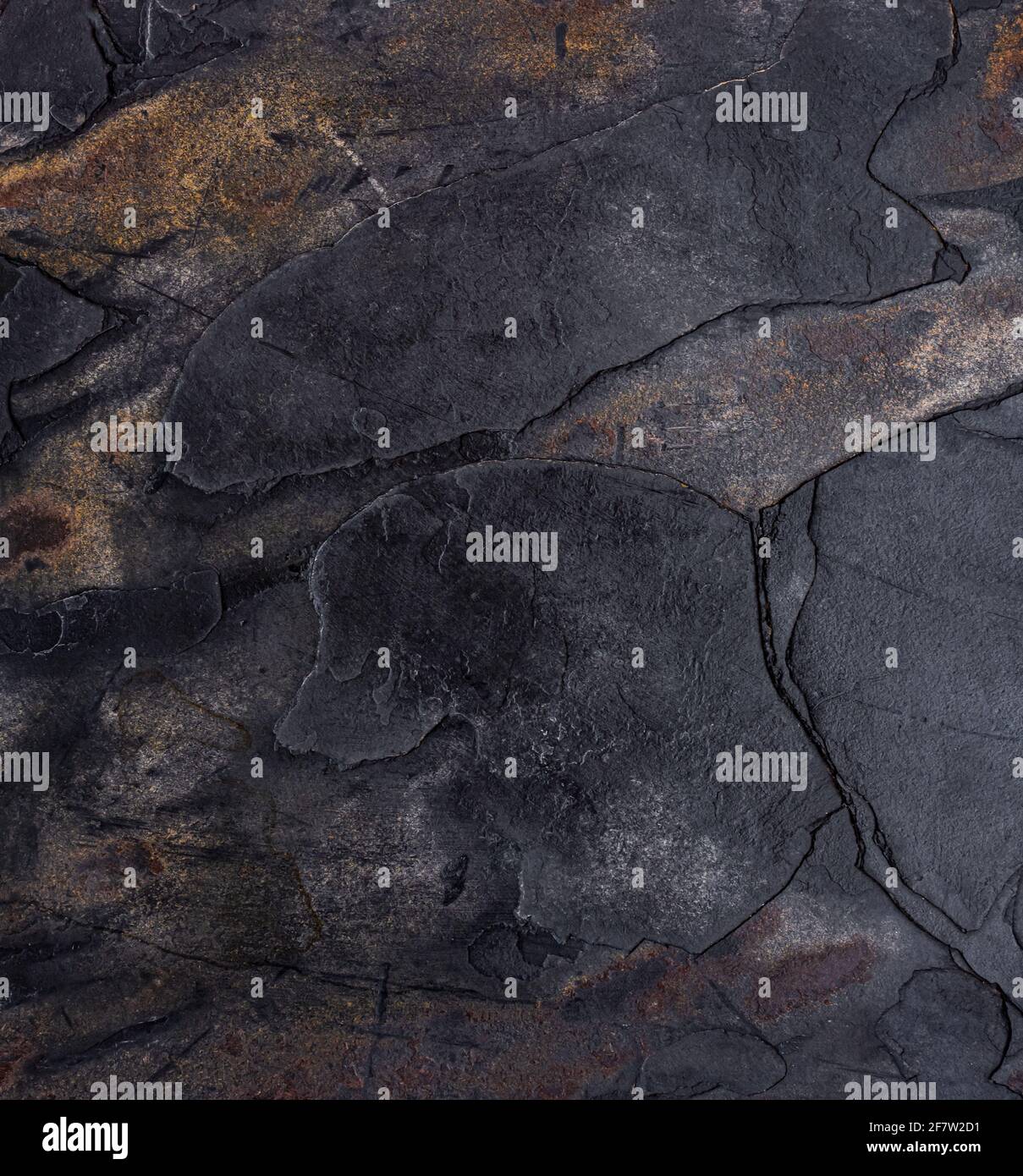 Black slate tile background Stock Photo - Alamy