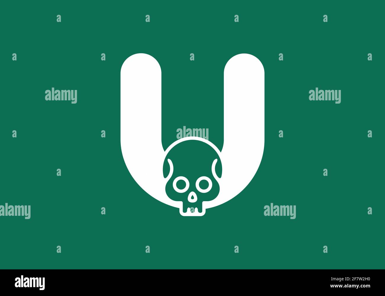 Letter bone font halloween Stock Vector Images - Alamy