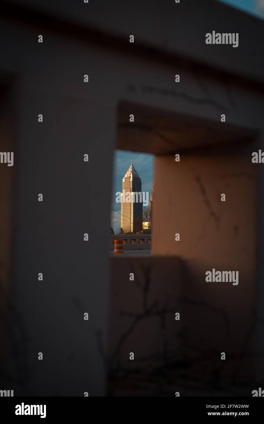 Key tower in cleveland ohio Stock Photo - Alamy