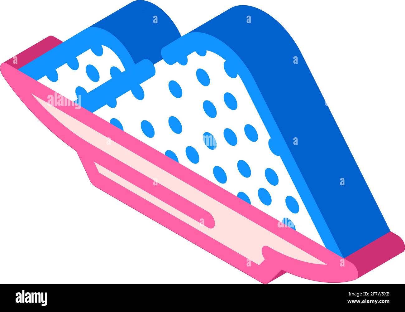 sodium nitrite isometric icon vector illustration color Stock Vector ...