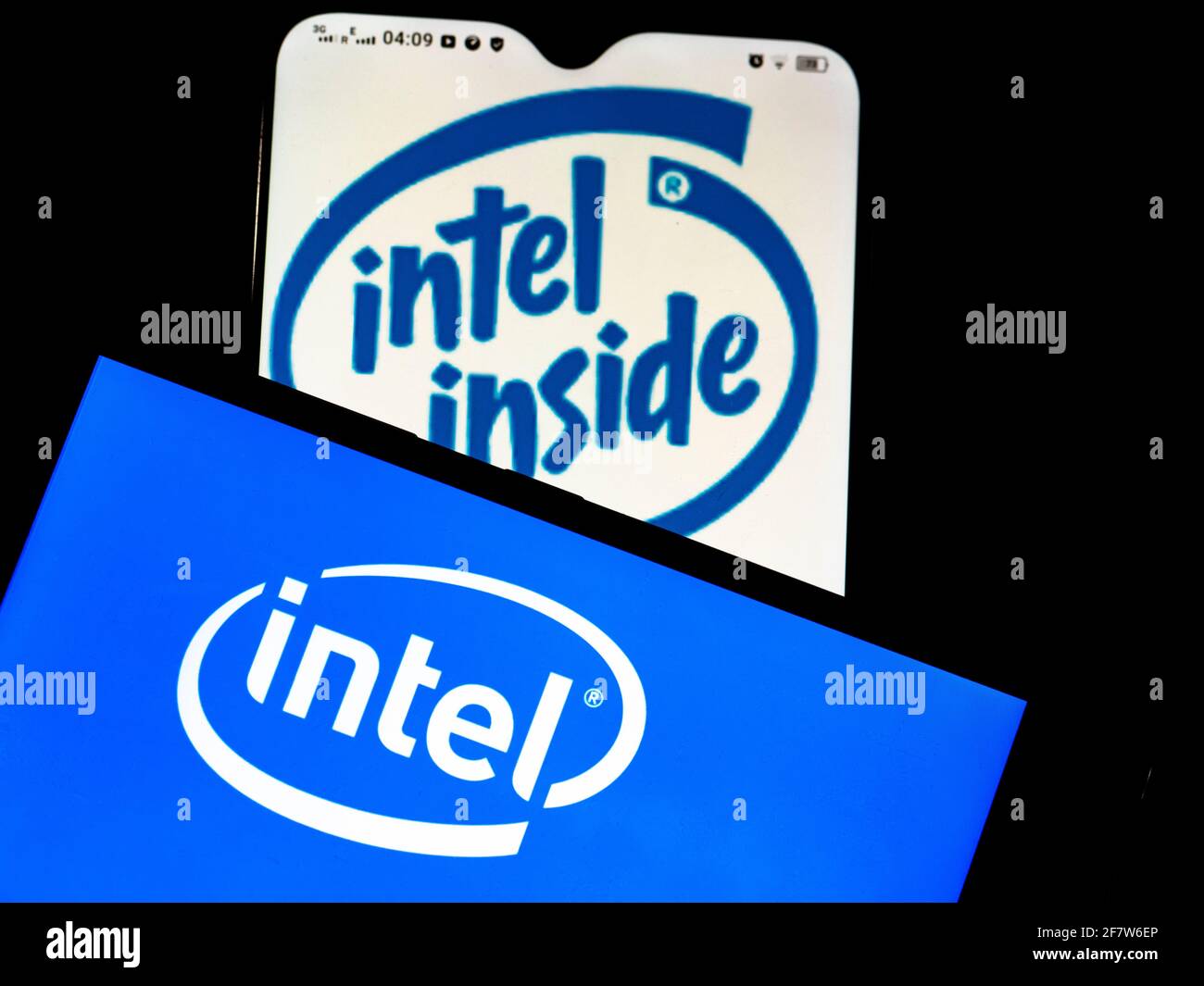Logo of intel corporation hi-res stock photography and images - Alamy