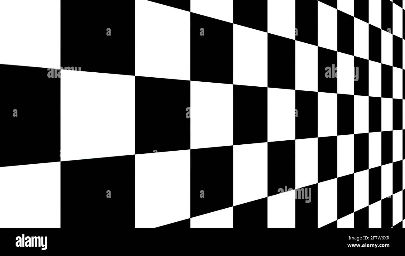 3d fading checkered plane hi-res stock photography and images - Alamy