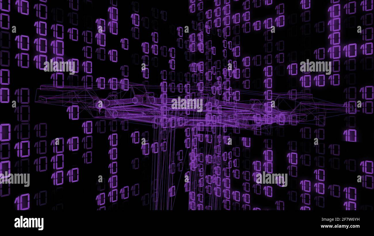 Technology Interface Computer Data Digital Screen Stock Photo - Alamy