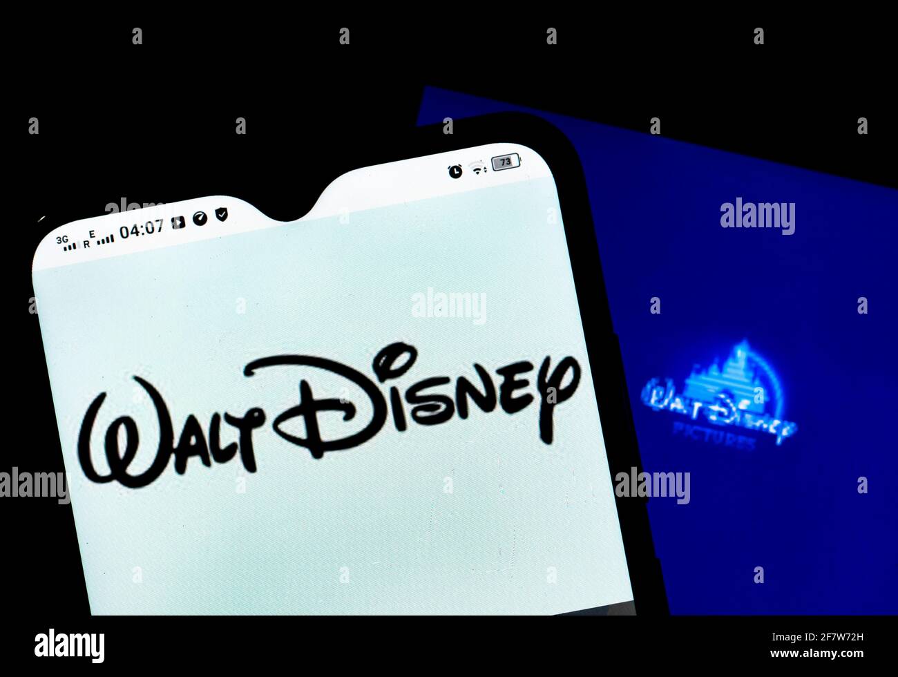 Disney company logos hi-res stock photography and images - Alamy