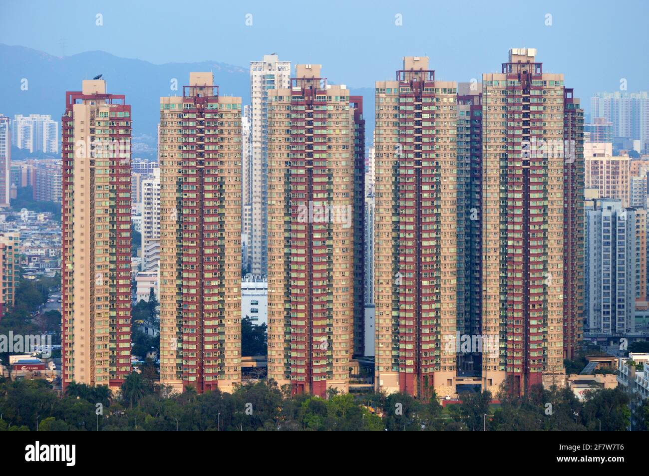 YOHO Town blocks 1-6, Yuen Long, Hong Kong Stock Photo - Alamy