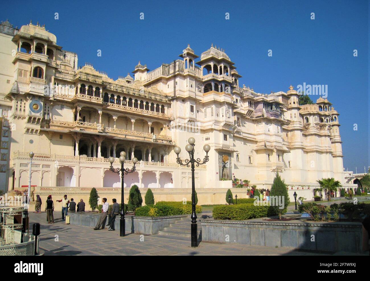 The beautiful City Palace in Udaipur, Rajasthan India Stock Photo - Alamy