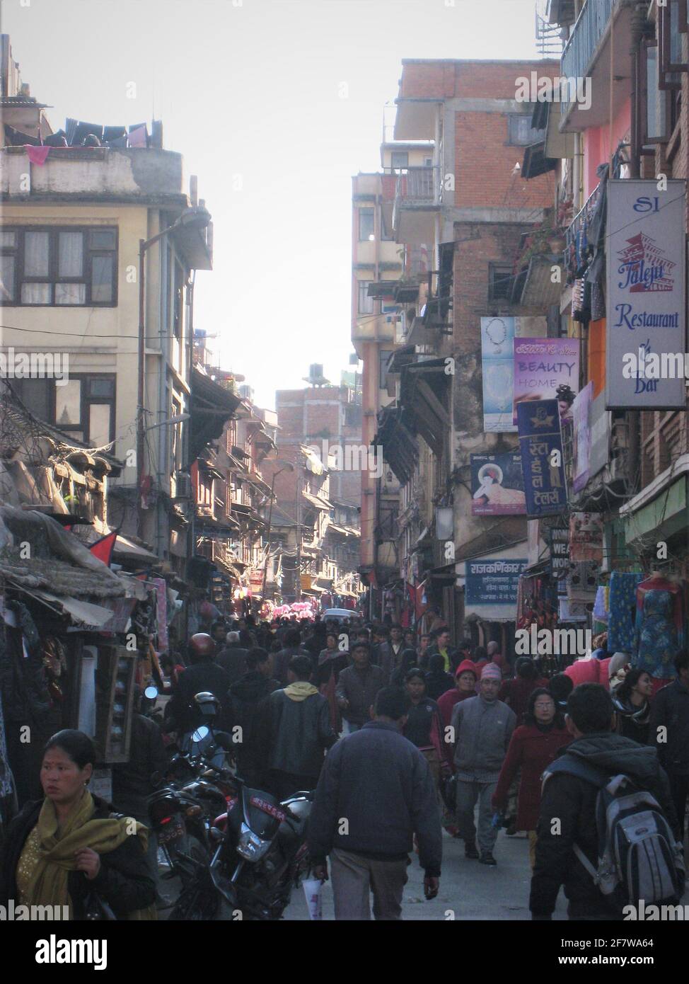 Nepal main street hi-res stock photography and images - Alamy